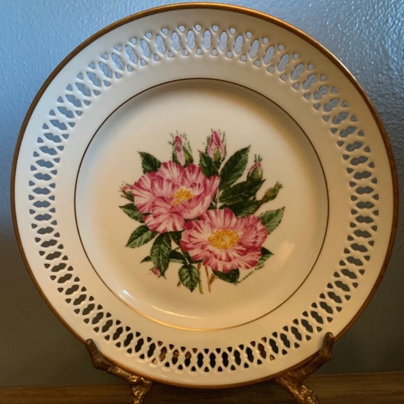 Art | Rose Mundi Collector Plate From The 12 Rose Plates Bing Grondahl ...